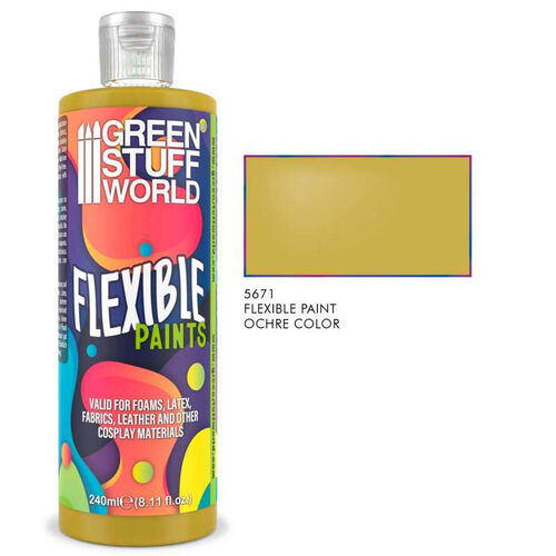 Green Stuff World 5671 Flexible Paints - Ochre