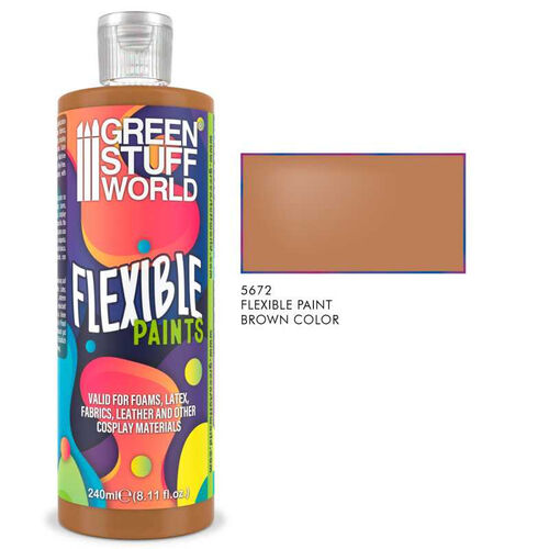 Green Stuff World 5672 Flexible Paints - Brown
