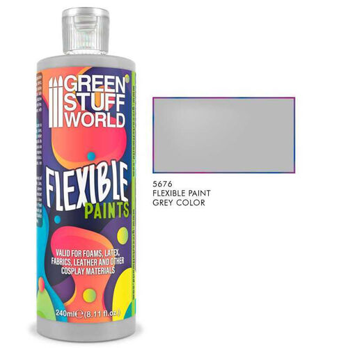 Green Stuff World 5676 Flexible Paints - Grey