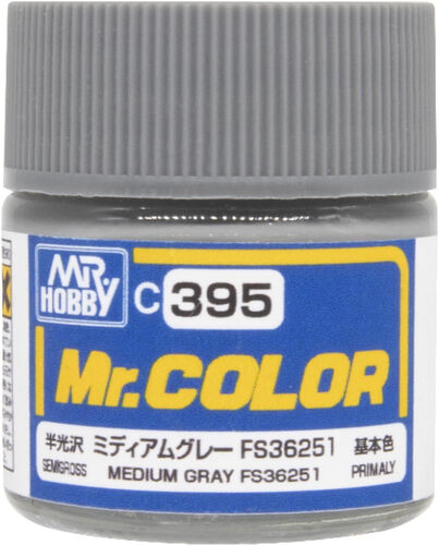 Mr.Hobby C395 Medium Gray FS36251 Semi-Gloss