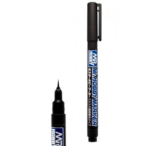 Mr.Hobby CM101 CM-101 Mr. Hobby Marker Super Fine Tip Brush Pen Black