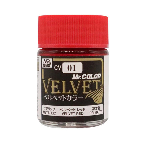 Mr.Hobby CV-01 CV01 Mr. Color Velvet Red Metallic
