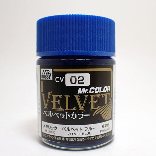 Mr.Hobby CV-02 CV02 Mr. Color Velvet Blue Metallic