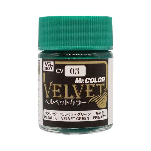 Mr.Hobby CV-03 CV03 Mr. Color Velvet Green Metallic