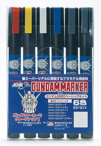Mr.Hobby GMS109 GMS-109 Gundam Marker Seed Basic Set