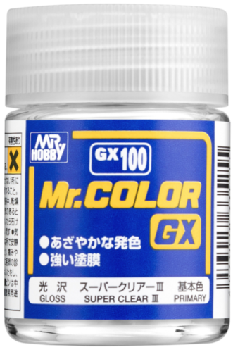 Mr.Hobby GX-100 Mr.Color Super Clear III Gloss