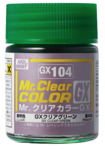 Mr.Hobby GX-104 GX104 Clear Green