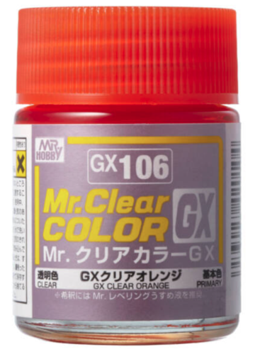Mr.Hobby GX-106 GX106 Clear Orange