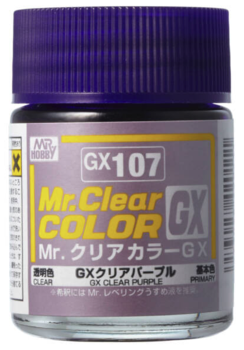 Mr.Hobby GX-107 GX107 Clear Purple