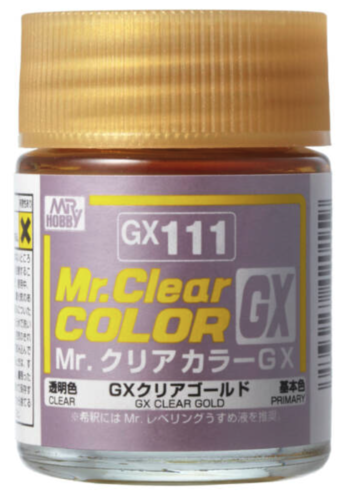 Mr.Hobby GX-111 GX111 Clear Gold