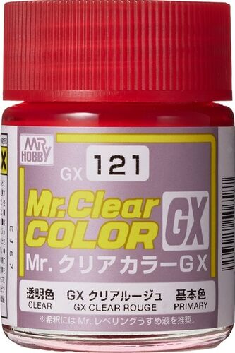 Mr.Hobby GX-121 GX121 Clear Rouge