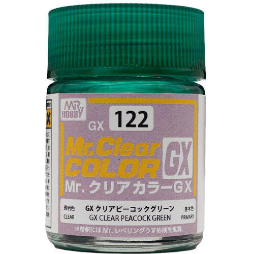 Mr.Hobby GX-122 Peacock Green Clear