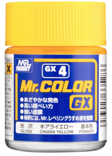 Mr.Hobby GX-4 GX4 Chiara Yellow Gloss