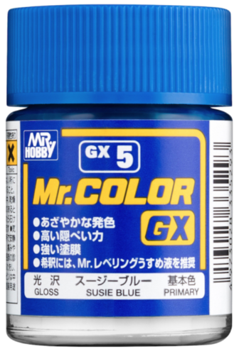 Mr.Hobby GX-5 GX5 Susie Blue Gloss
