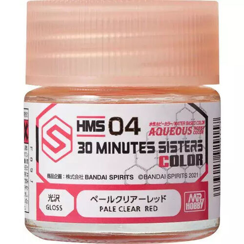 Mr.Hobby HMS04 HMS-04 30 Minutes Sisters - Pale Clear Red