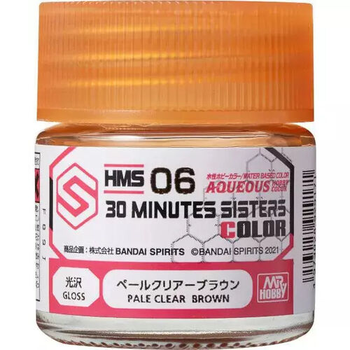 Mr.Hobby HMS06 HMS-06 30 Minutes Sisters - Pale Clear Brown