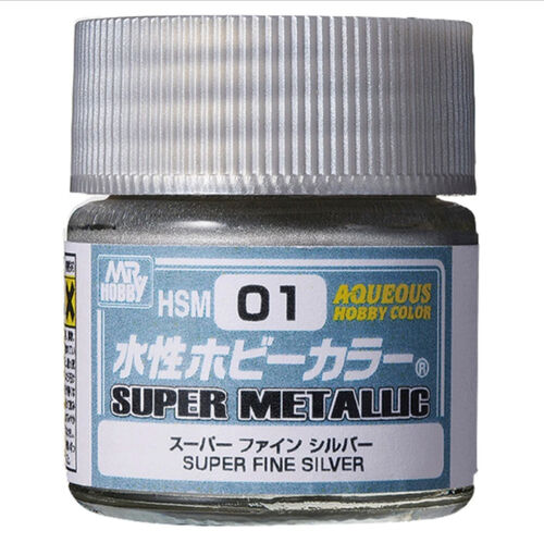 Mr.Hobby HSM-01 HSM01 Super Fine Silver Metallic