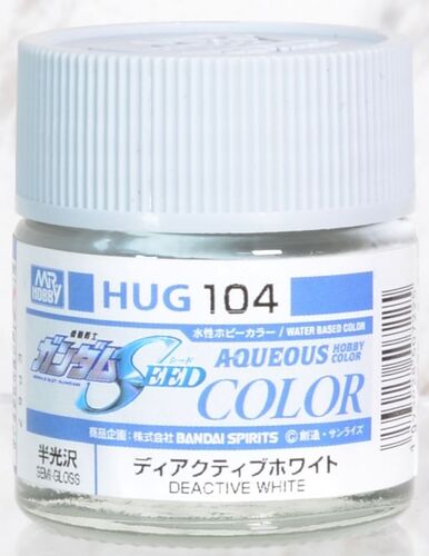 Mr.Hobby HUG104 Deactive White (Semi-Gloss)