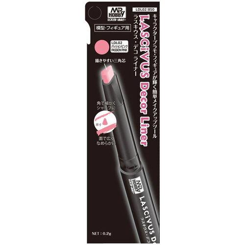 Mr.Hobby LDL-02 LDL02 Lascivus Decor Liner - Passion Pink