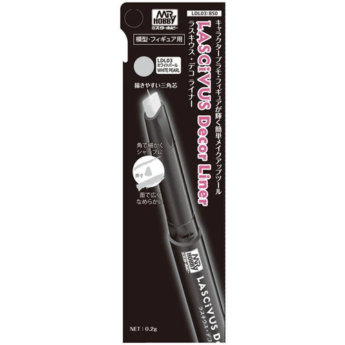 Mr.Hobby LDL-03 LDL03 Lascivus Decor Liner - White Pearl