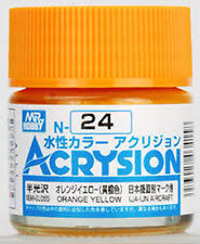 Mr.Hobby N024 Orange Yellow Semi Gloss
