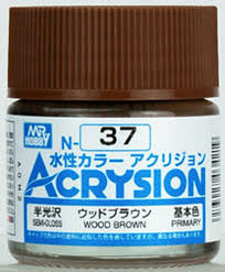 Mr.Hobby N037 Wood Brown Semi Gloss