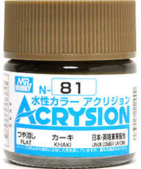Mr.Hobby N081 Khaki Flat