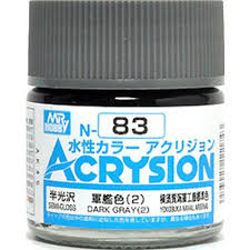 Mr.Hobby N083 Dark Gray ( 2 ) Semi Gloss