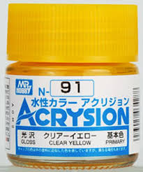 Mr.Hobby N091 Clear Yellow Gloss