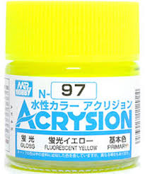 Mr.Hobby N097 Fluorescent Yellow Gloss