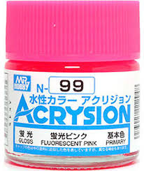 Mr.Hobby N099 Fluorescent Pink Gloss
