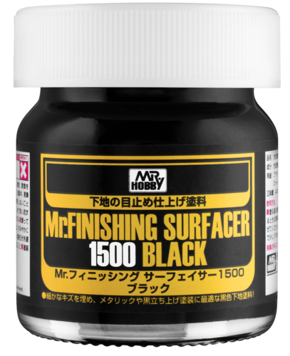 Mr.Hobby SF-288 Mr.Finishing Surfacer 1500 Black