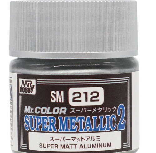 Mr.Hobby SM-212 Super Matt Alumiinum