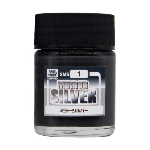 Mr.Hobby SMS-01 SMS1 Mirror Silver (for Airbrush Painting only)
