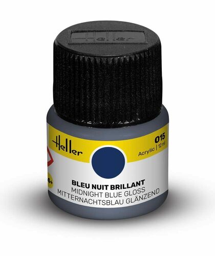 Heller 9015 015 Midnight Blue - Gloss