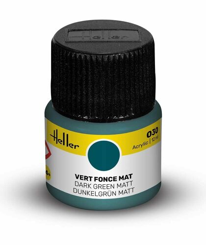 Heller 9030 030 Dark Green - Matt