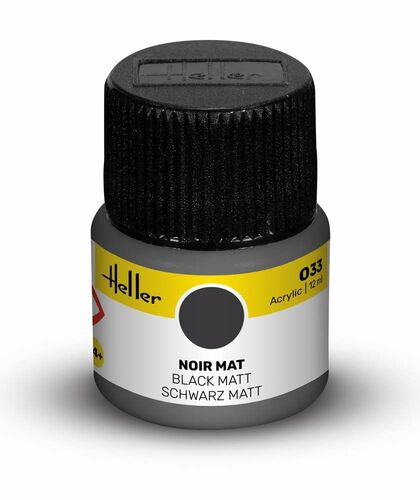 Heller 9033 033 Black - Matt