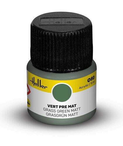Heller 9080 080 Grass Green - Matt