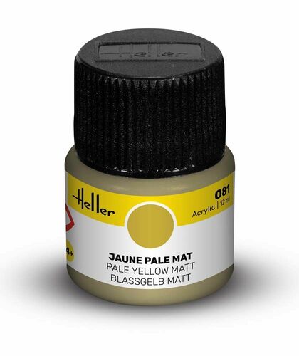 Heller 9081 081 Pale Yellow - Matt