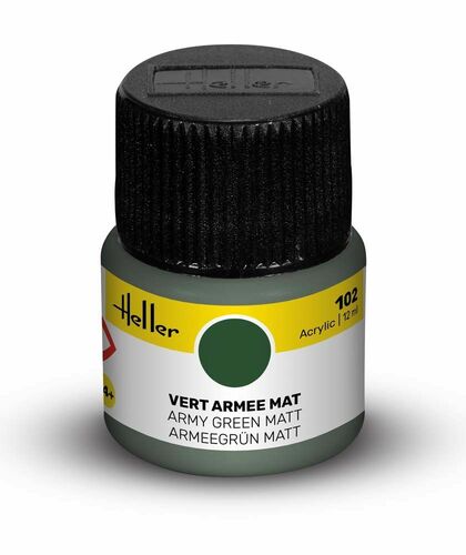 Heller 9102 102 Army Green - Matt
