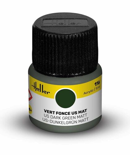 Heller 9116 116 US Dark Green - Matt