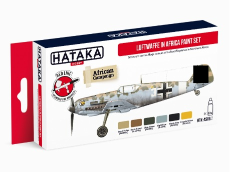 Hataka Hobby AS06.2 Luftwaffe in Africa Paint Set