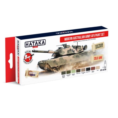 Hataka Hobby HTK-AS108 Modern Australian Army AFV paint set