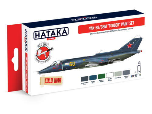 Hataka Hobby HTK-AS111 Yak-38/38M "Forger" Paint Set