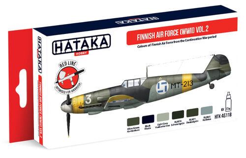 Hataka Hobby HTK-AS118 Finnish WWII Air Force Volume 2