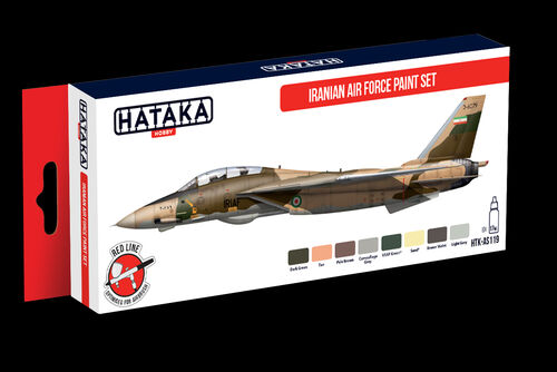 Hataka Hobby AS119 Iranian Air Force Paint Set