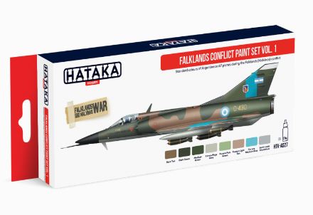 Hataka Hobby HTK-AS27 Falklands Conflict paint set vol. 1
