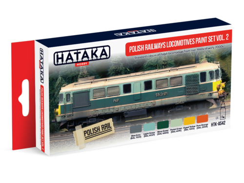 Hataka Hobby HTK-AS42 Polish Railways locomotives set vol. 2