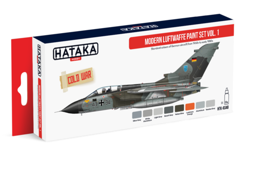 Hataka Hobby HTK-AS48 Modern Luftwaffe paint set vol. 1