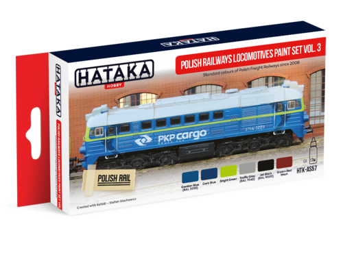 Hataka Hobby HTK-AS57 Polish Railways Loco PKP Cargo Set